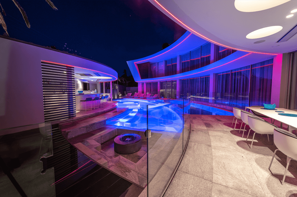 The architectural house. | Aqualux Lighting | LED Lighting Technology